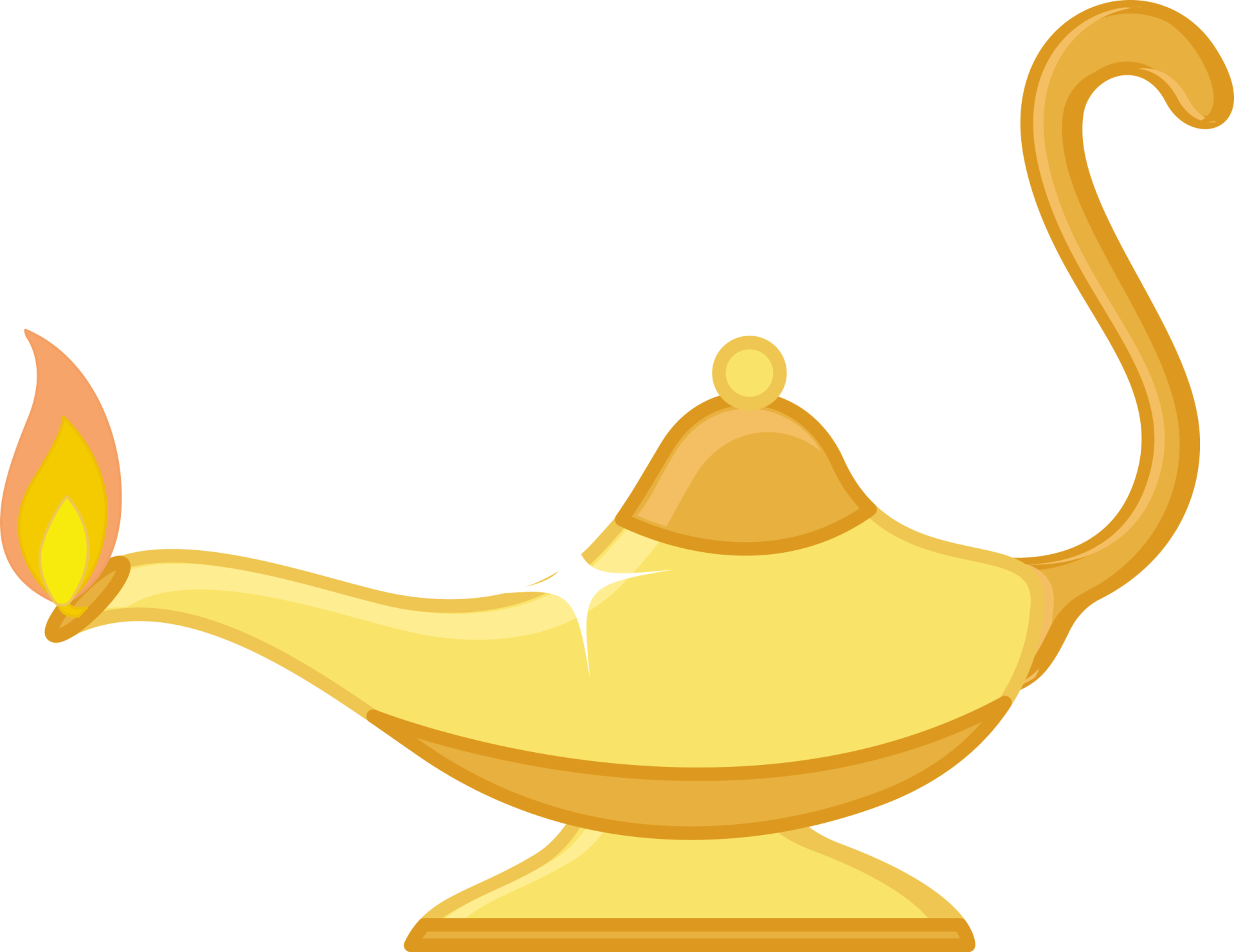 Magic Lamp PNG Clip-art and Vector Set Collection - MyFreeDrawings